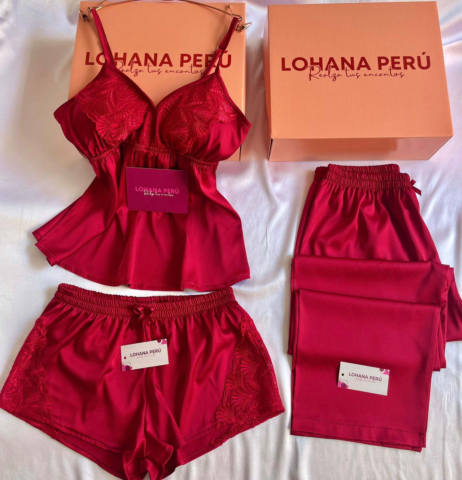 3 PIEZAS MISHELL VINO – Lohana Perú