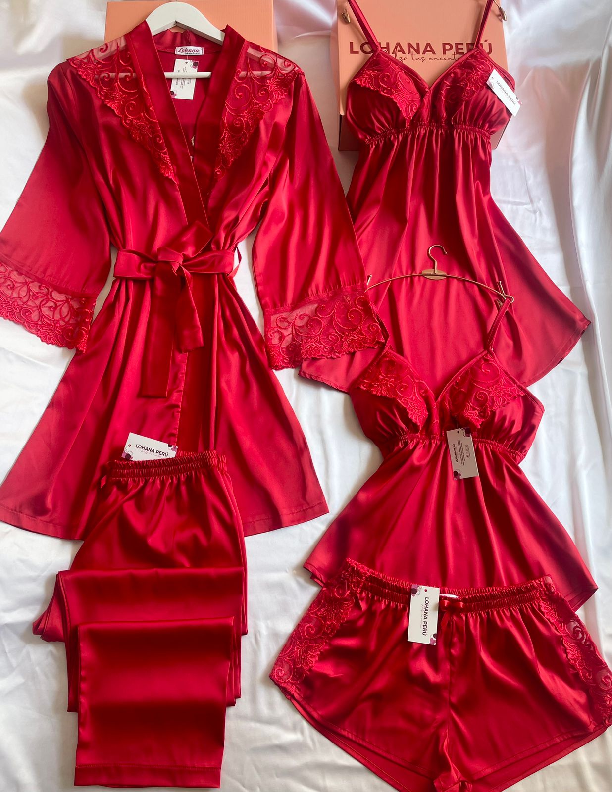 5 PIEZAS MISHELL VINO – Lohana Perú